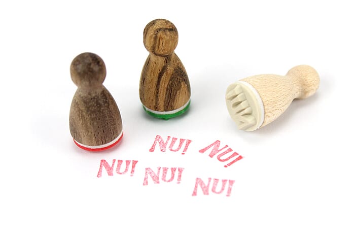 Stemplino Ministempel NU! | stempel-versand.ch