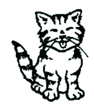 Perma Stempel Holzstempel - Katze