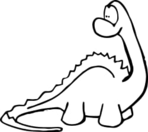 Perma Stempel Holzstempel - Dino